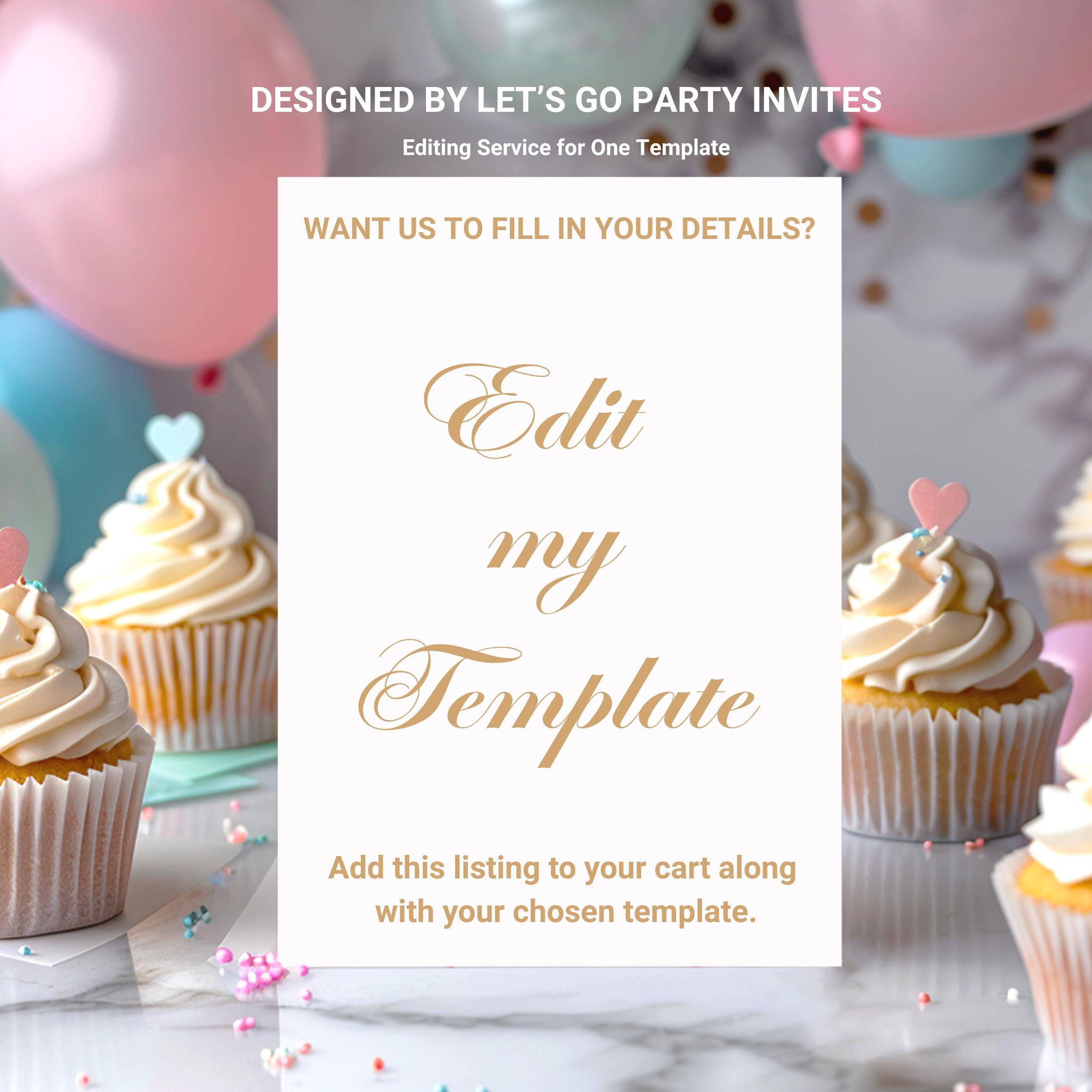 Gymnastics Birthday Invitation: Invite Flip Jump Tumble Gymnast ...