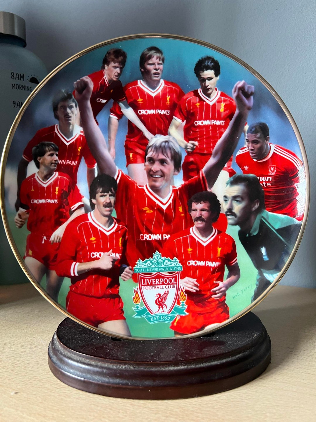Liverpool FC Collector Plate 1980's League and Cup Wins Liverpool ...