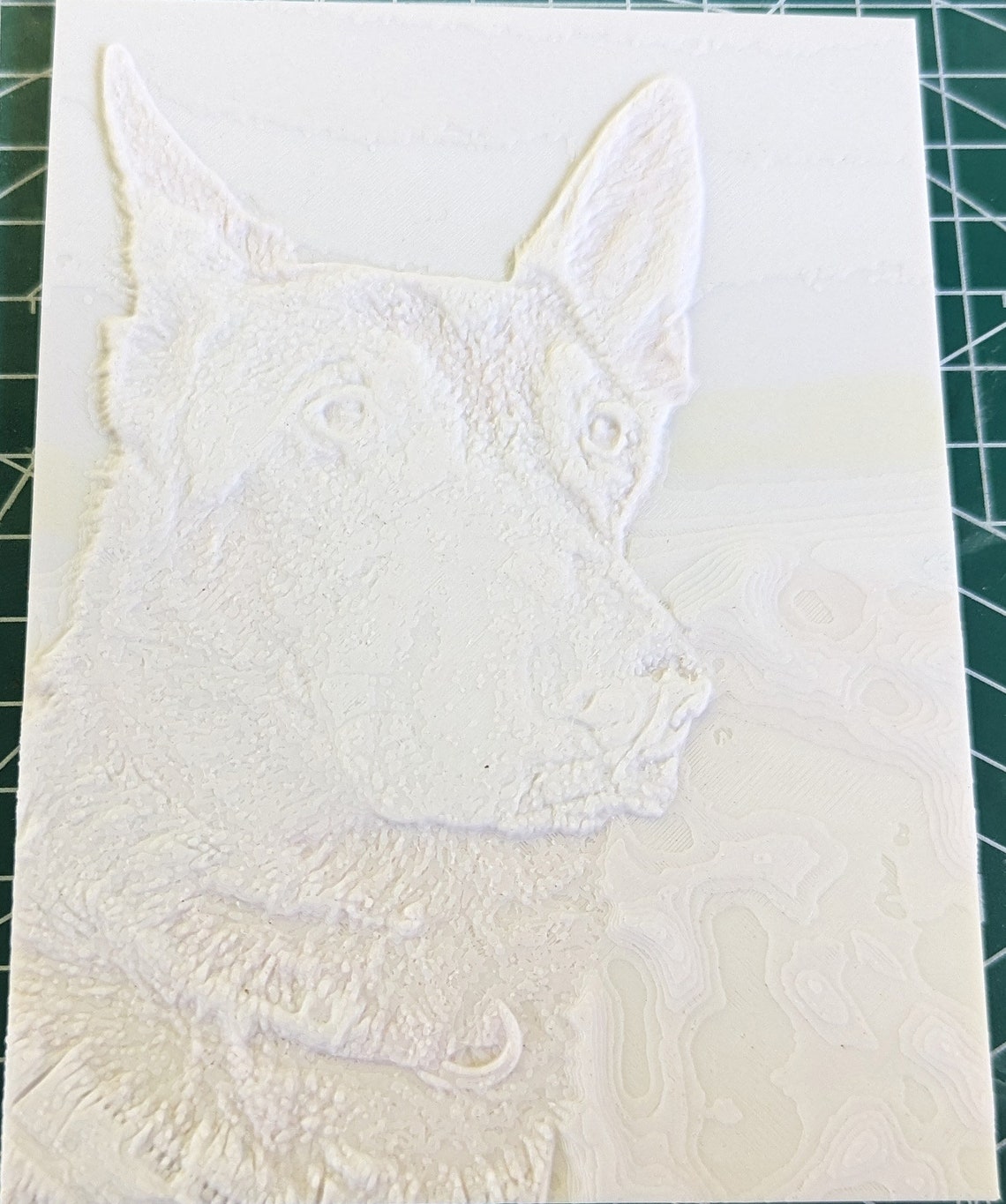 Majestic Lithophane Art: German Shepherd - Etsy