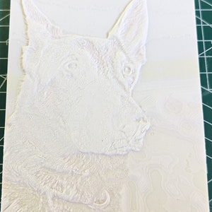 Majestic Lithophane Art: German Shepherd - Etsy