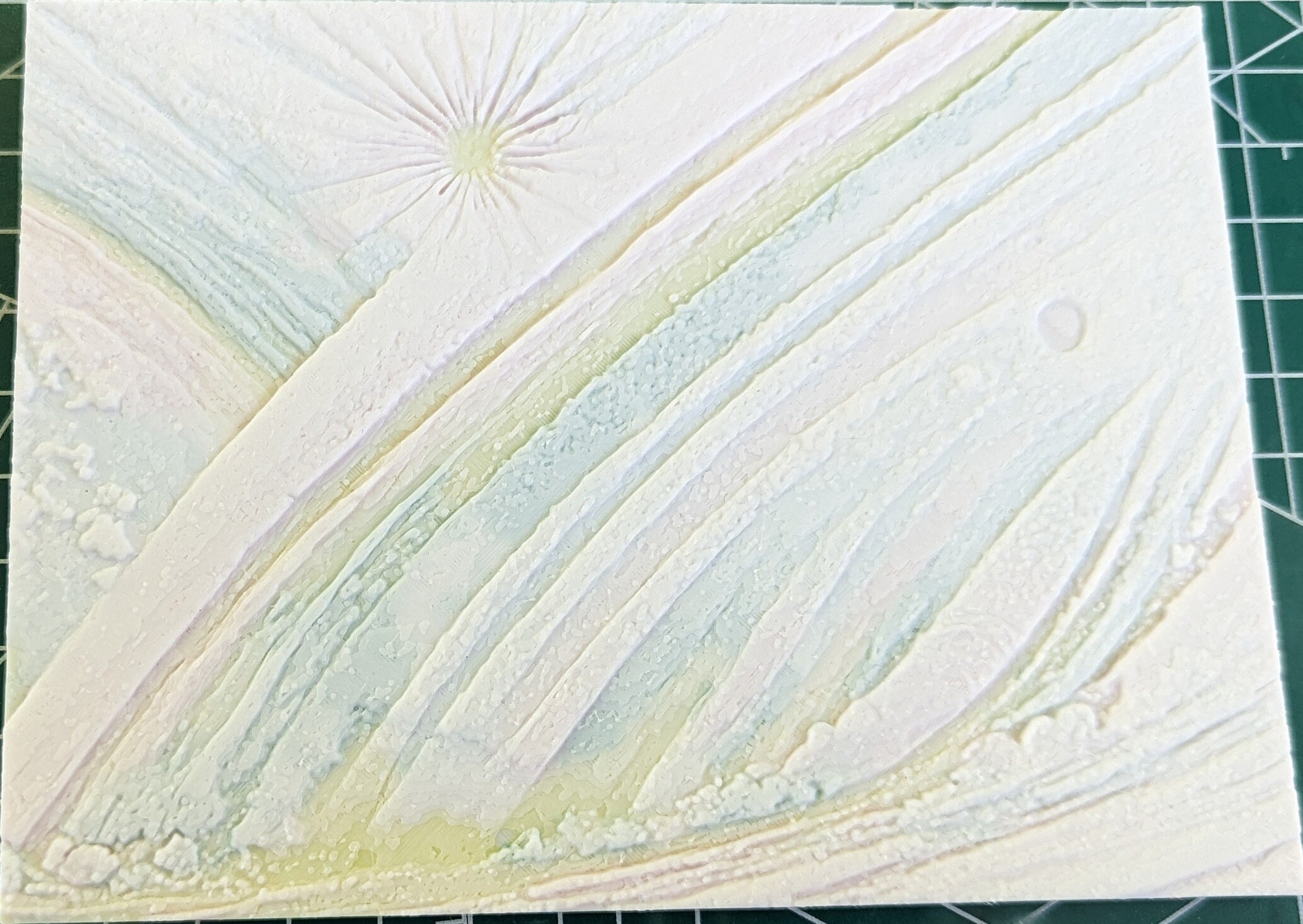 Vibrant Lithophane Art: Rainbow Abstract - Etsy