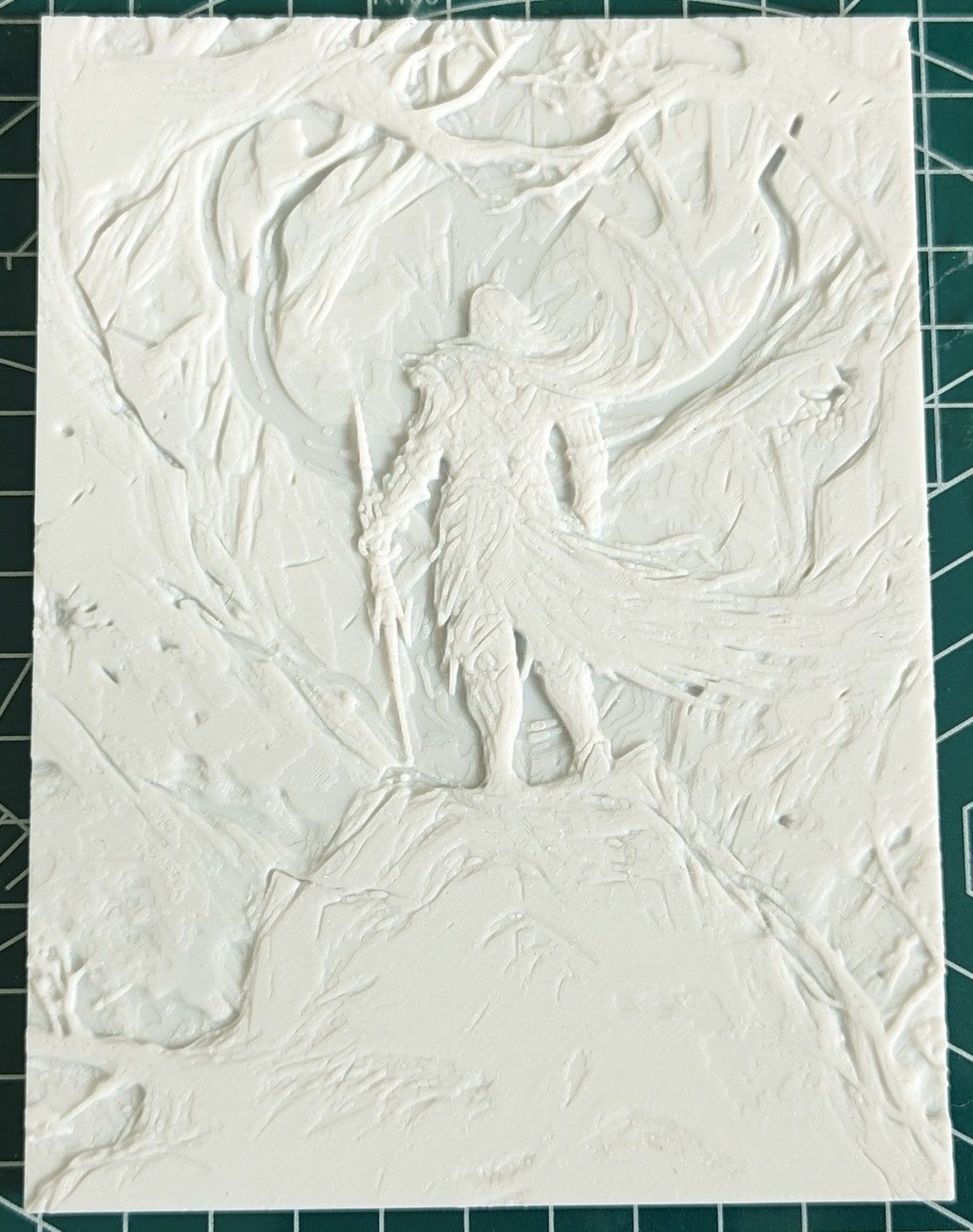 A Knight Lithophane Art - Etsy