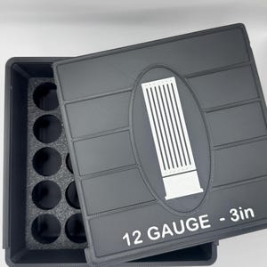12 Gauge Ammo Box/case Locking - 25 Rounds - Etsy