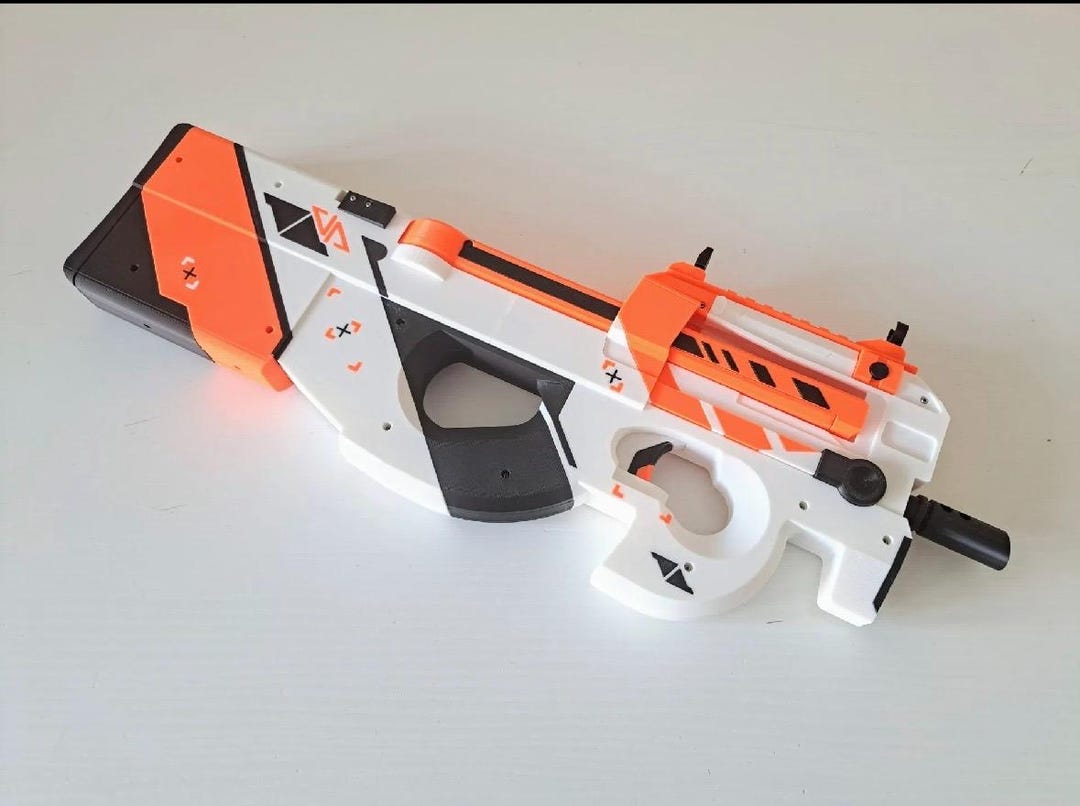 P90 Asiimov (magazine Fed Rubber Band Gun 7 Round Capaity per Mag) - Etsy