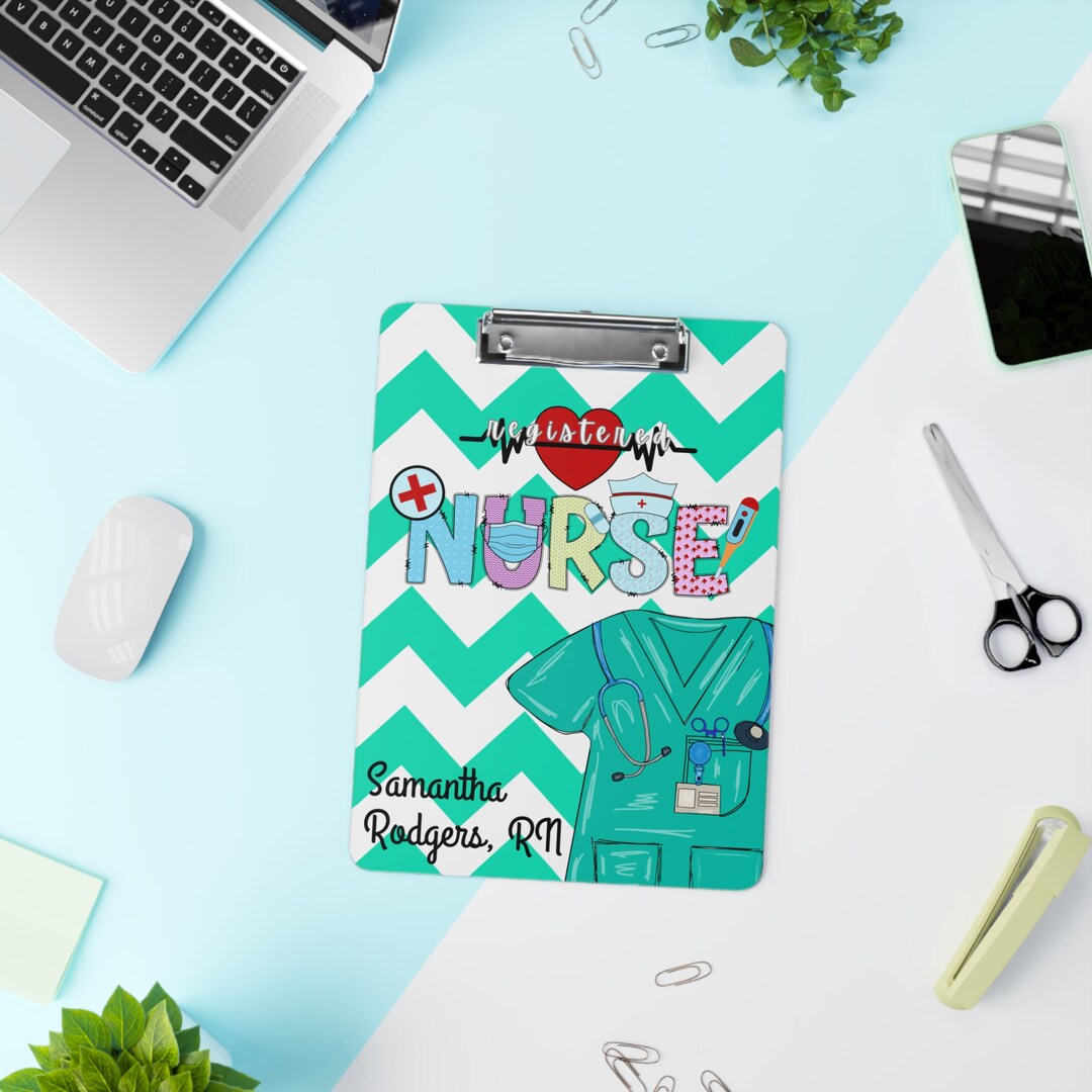 Personalized Nurse Clipboard, Custom Grad Gift, Nurse Appreciation Gift ...
