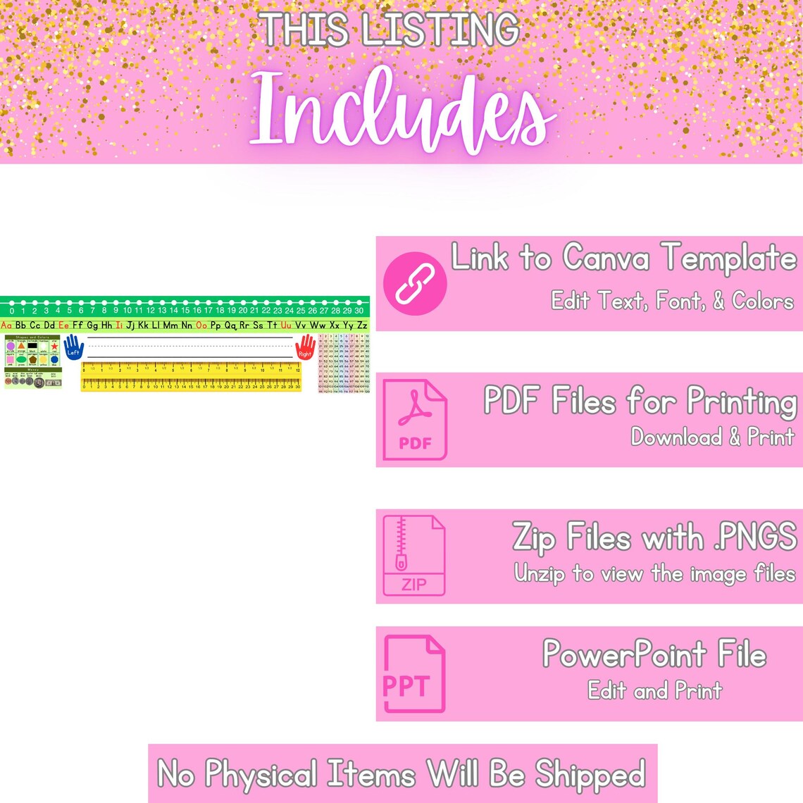 Student Desk Name Tag Printable, Desk Decoration Classroom Desk ...