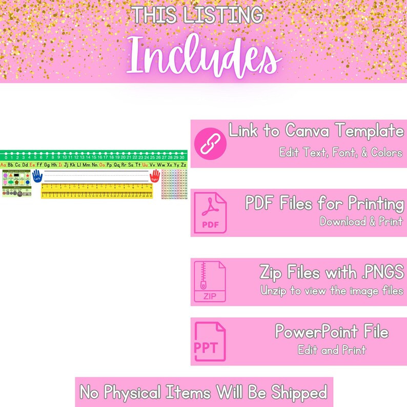 Student Desk Name Tag Printable, Desk Decoration Classroom Desk ...