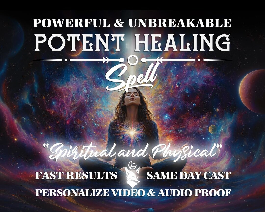 Potent Healing Spell, Physical and Mental Healing, A Spell for Healing ...