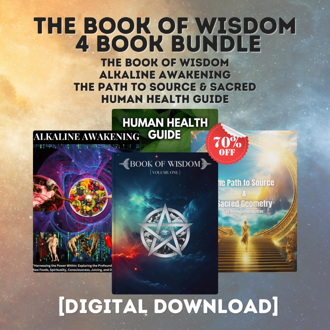 El libro de la sabiduría / Colección de 4 libros / Paquete de inicio ...