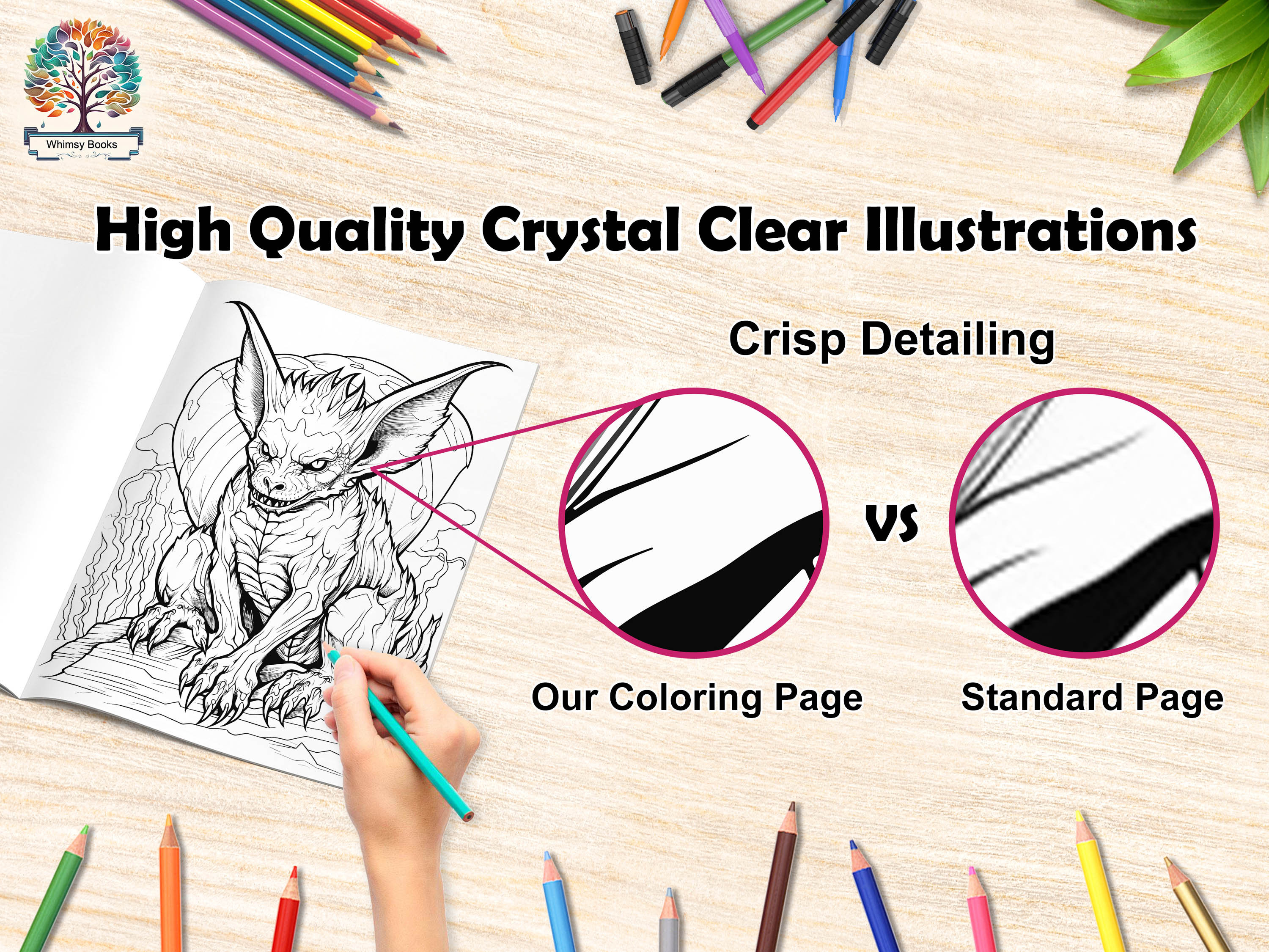 40 Printable Coloring Pages of Mythical Creatures for Adults and Teens ...