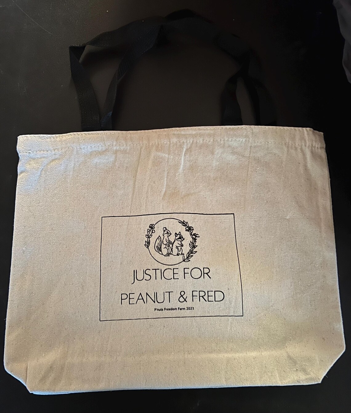 Peanut and Fred Memorial Canvas Tote - Etsy