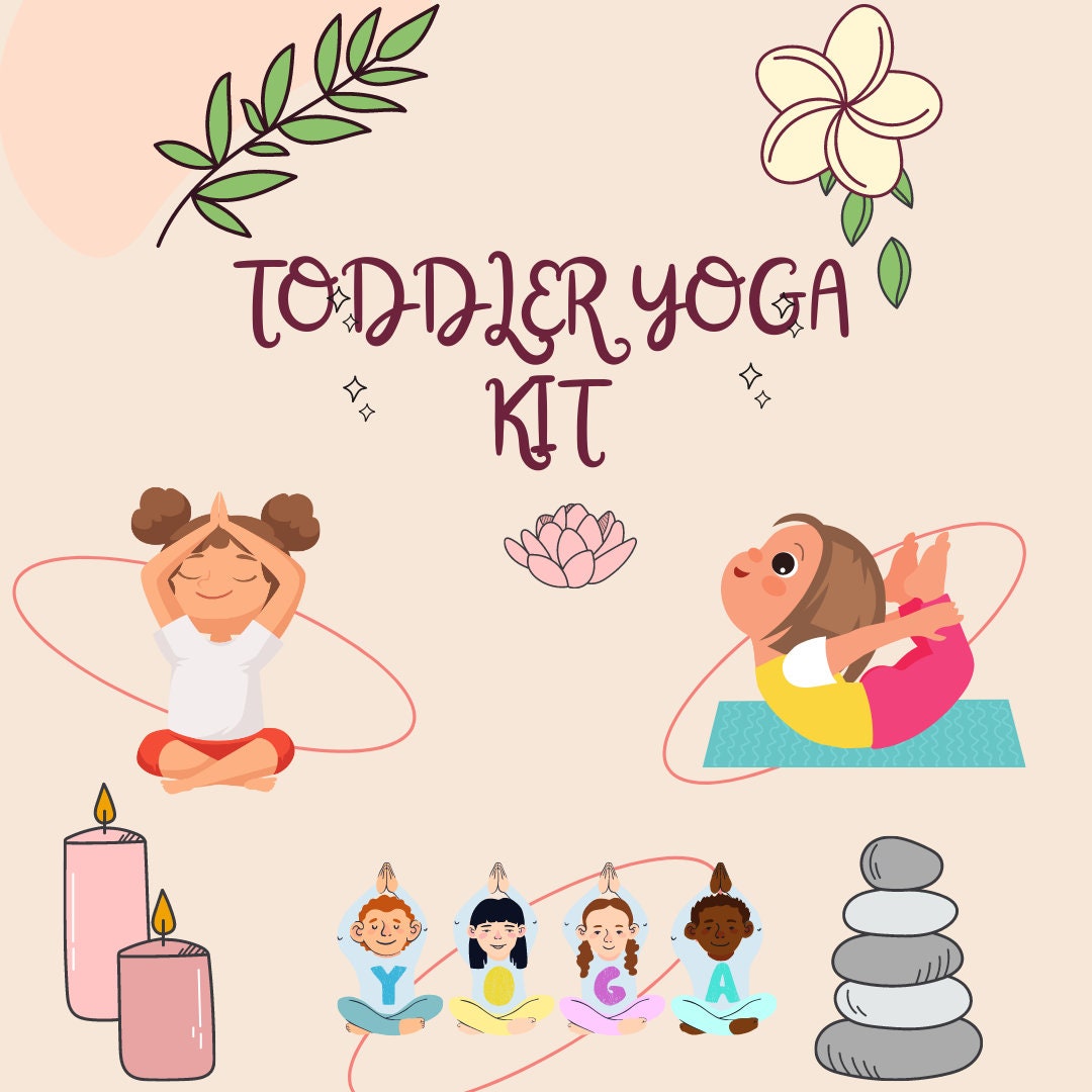 Toddler Yoga and Mindfulness Kit Yoga for Toddlers Mindfulness ...
