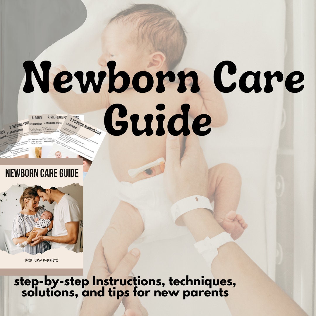 Newborn Care Guide for New Parents, Comprehensive Newborn Skin Care ...