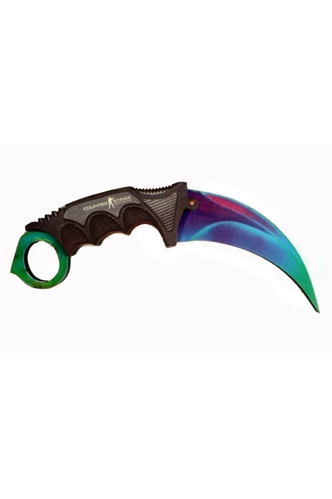 Wooden Cs-go Green Karambit Toy - Etsy
