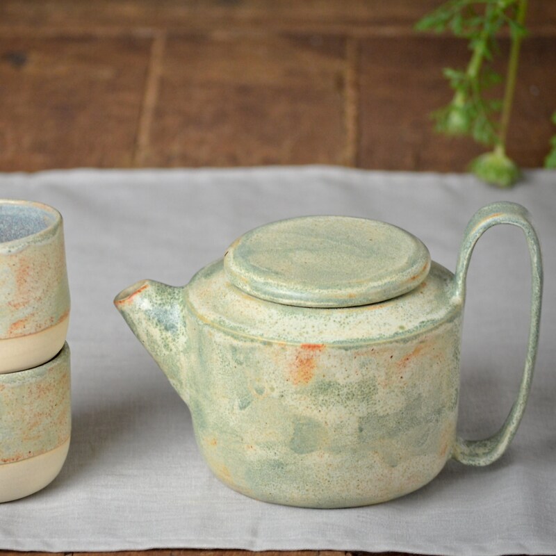 Ceramic Tea Set - Etsy