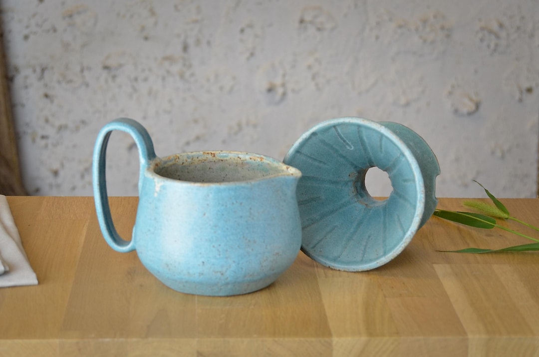 Pour Over Coffee Set, Coffee Drip Kit, V60 01 Ceramic Dripper Set for ...