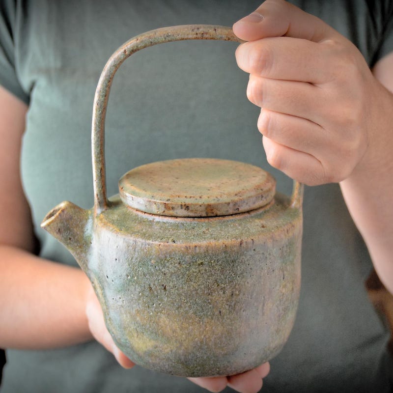 Ceramic Tea Pot - Etsy
