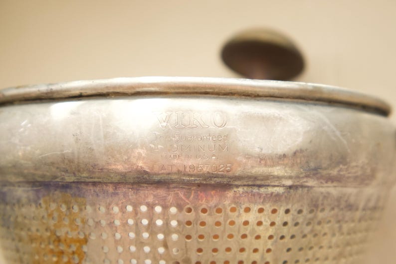 Vintage Sieve and Pestle | Vintage Kitchen Utensils Chinois Food Mill ...