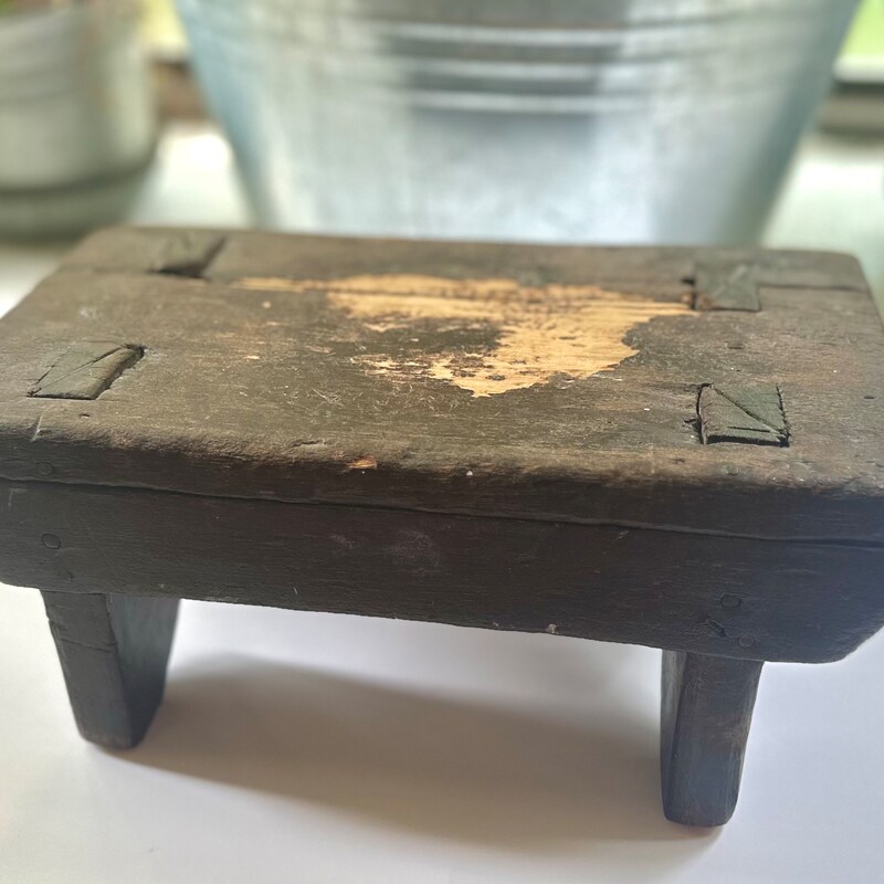 Primitive Stool - Etsy