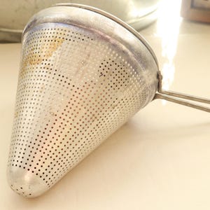 Vintage Sieve and Pestle | Vintage Kitchen Utensils Chinois Food Mill ...