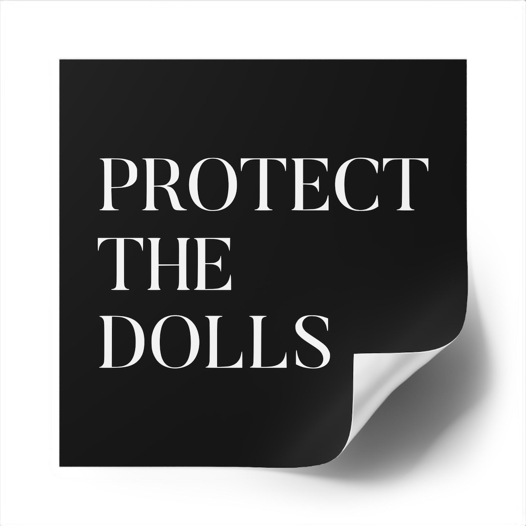 Protect the Dolls Sticker, Transgender Pride, Trans Rights Ally, FDT ...