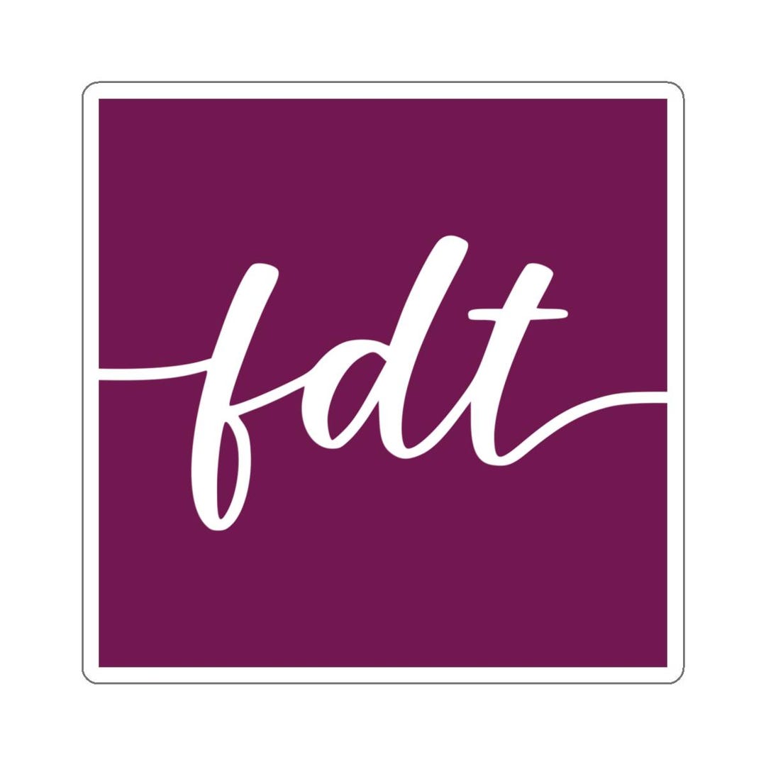 FDT Subtle Anti-trump Sticker (5 Colors), Anti-maga Laptop Decals, I ...