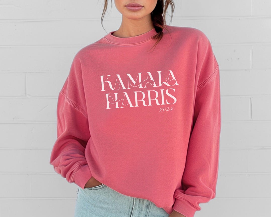 Harris 2024 Sweatshirt in 4 Colors crewneck, Kamala Sweatshirt, Harris ...