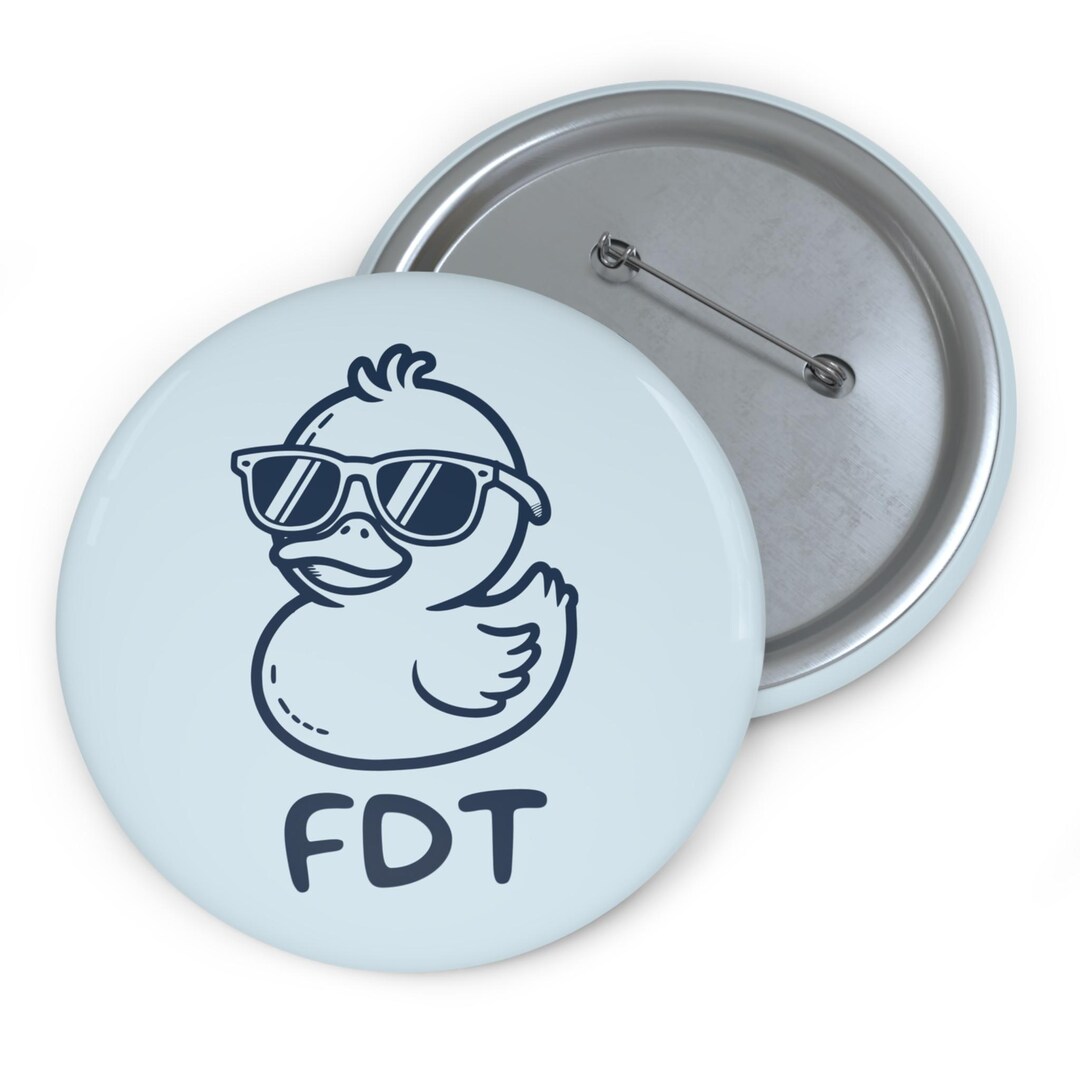 FDT Pin Button, Anti-trump Anti-maga Pin, Resist Protest Trump Pin, I ...
