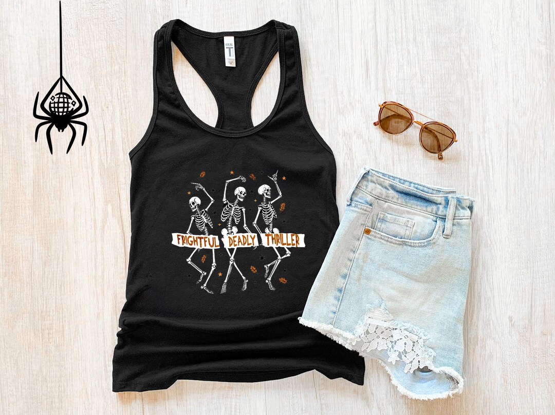 Subtle FDT Halloween Tank Top: Spooky Anti-trump Resistance - Dancing ...
