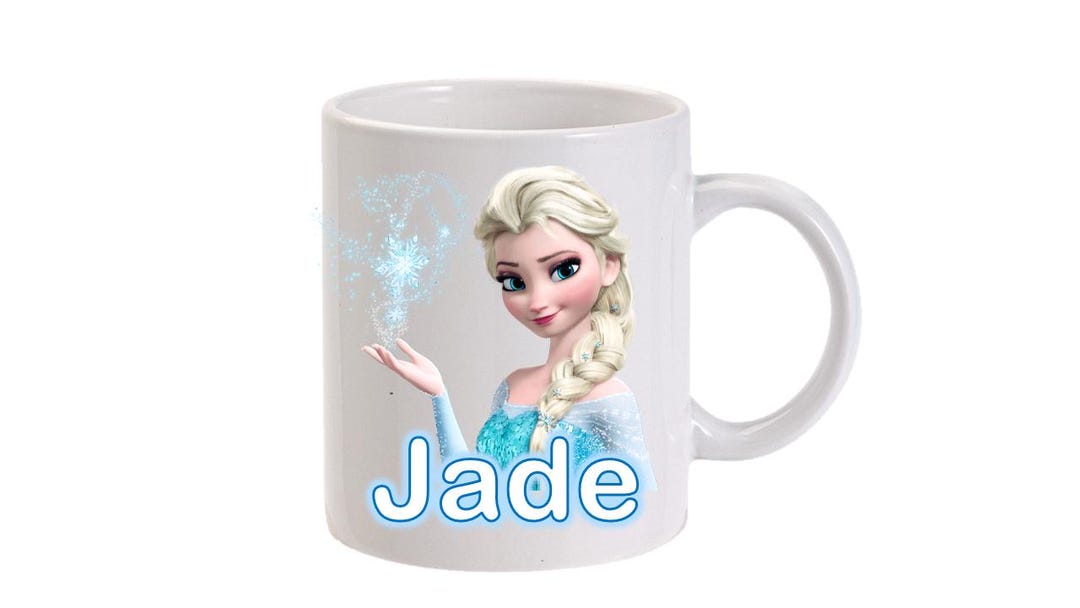 ELSA FROZEN Theme Personalised Ceramic Gift Mug - Etsy