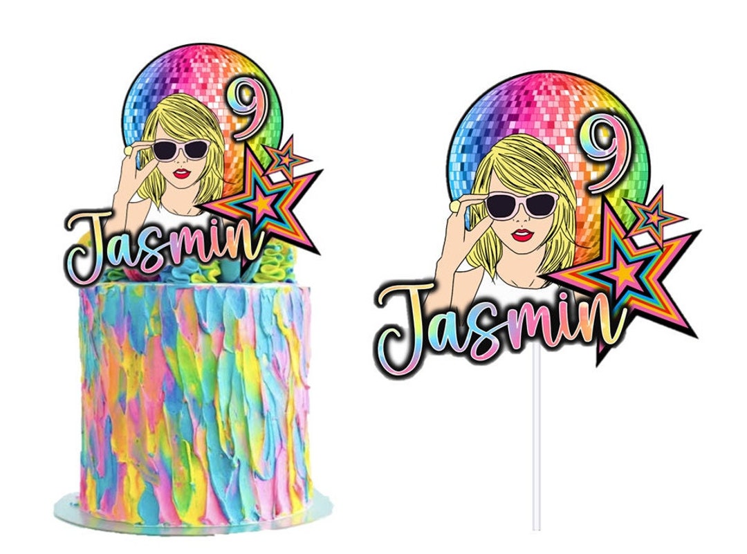 Taylor Swift Cake Topper - Etsy