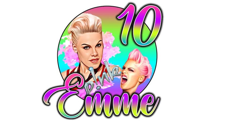 Pink Singer Theme Cake Topper Decoration - Etsy