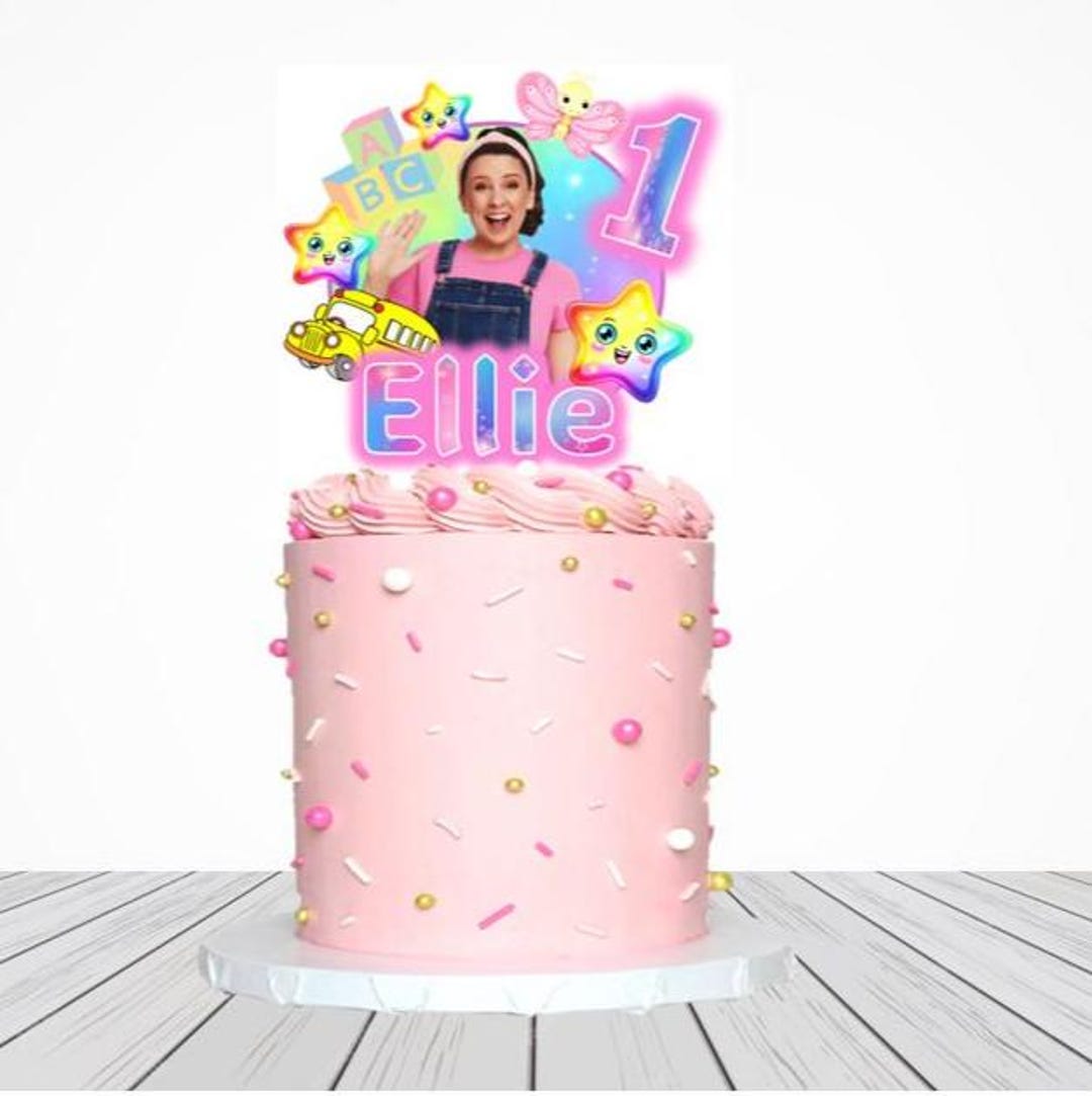 MISS RACHEL Theme Personalised Glossy Cake Topper Decoration - Etsy