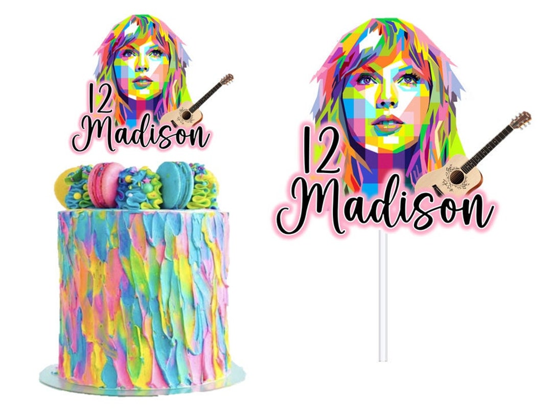 Taylor Swift Cake Topper - Etsy
