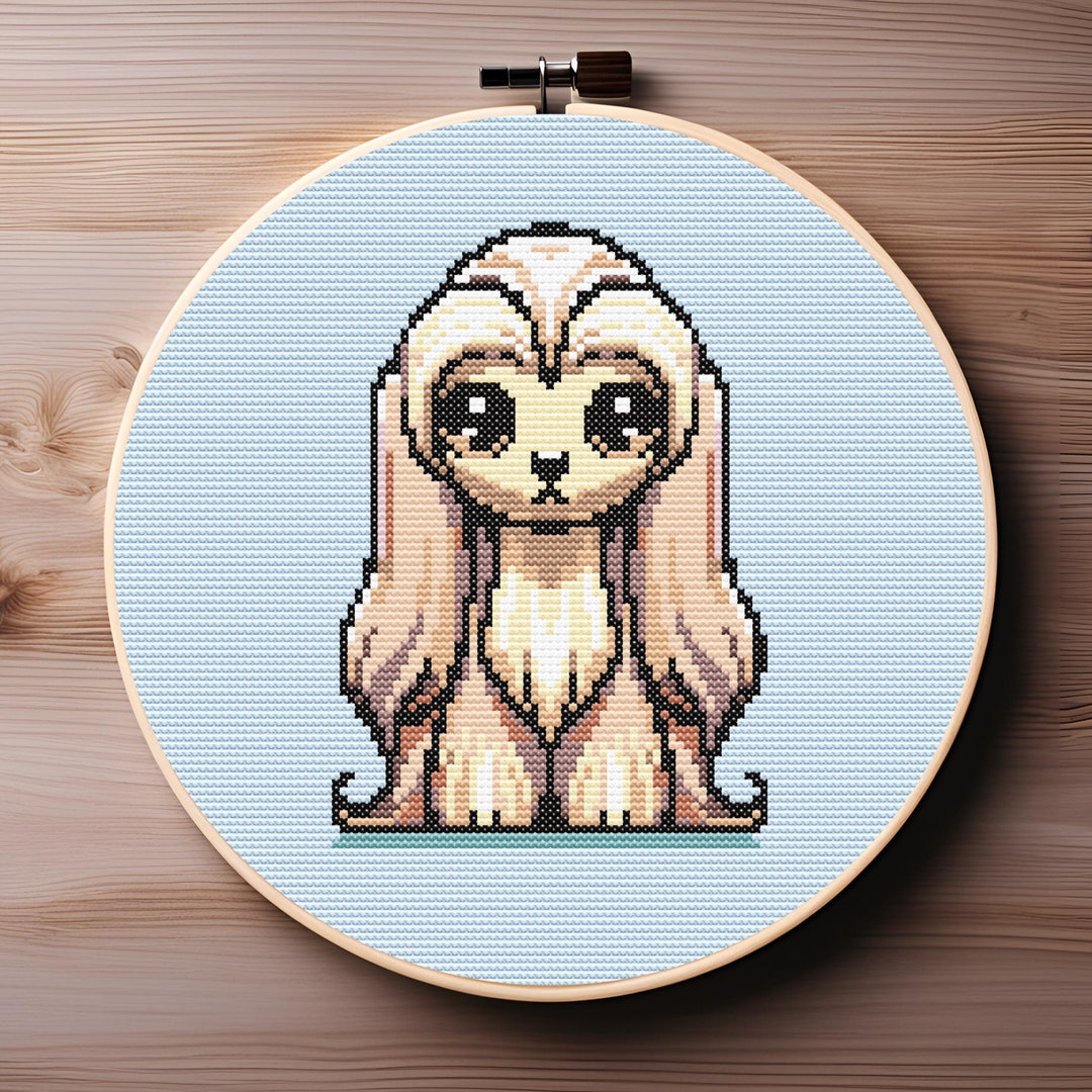 Afghan Hound Cross Stitch Pattern - 100x100 Stitches - Instant PDF ...