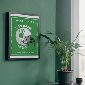 Fathers Day Handprint Printable, Fathers Day Craft Handprint Art ...
