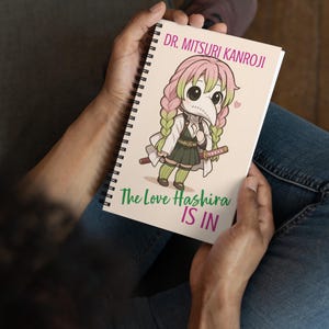 Mitsuri Plague Doctor Notebook – Kawaii Demon Slayer-inspired Spiral ...