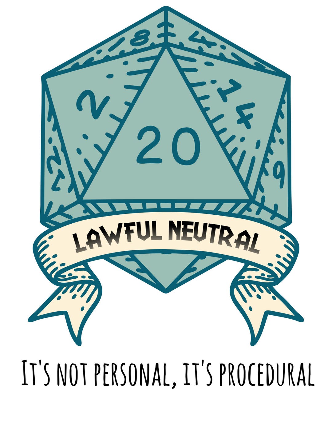 Lawful Neutral DND Hoodie: Rules Lawyer RPG Gaming Gift - Etsy
