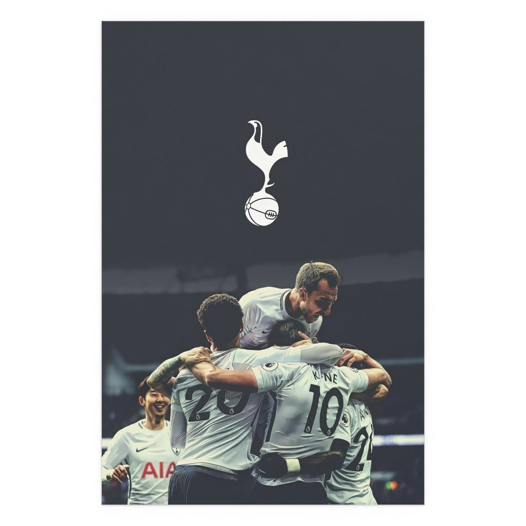 Tottenham Poster Football Poster, Soccer, Poster for Bedroom - Etsy