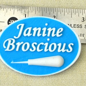 Rug Hooking Name Tag - Etsy