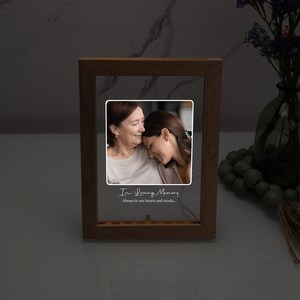 Custom Acrylic LED Photo Frame, Personalized Gifts for Family, Friends ...