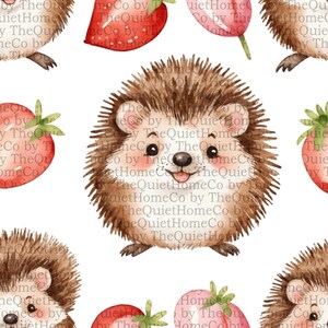 19 Cute Watercolor Hedgehog Clipart Bundle | PNG Woodland Animal ...