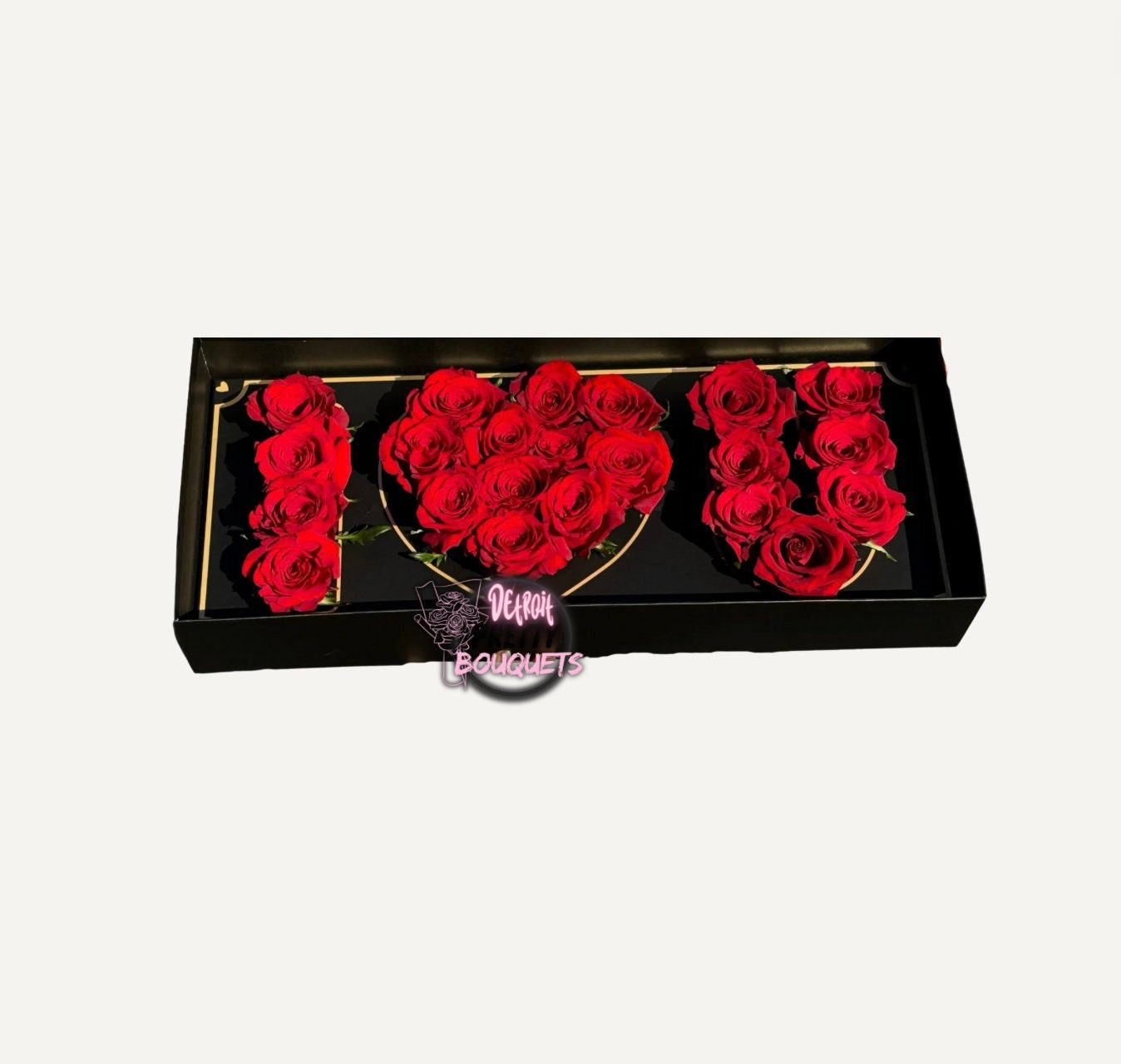 I Love You Roses Box - Etsy