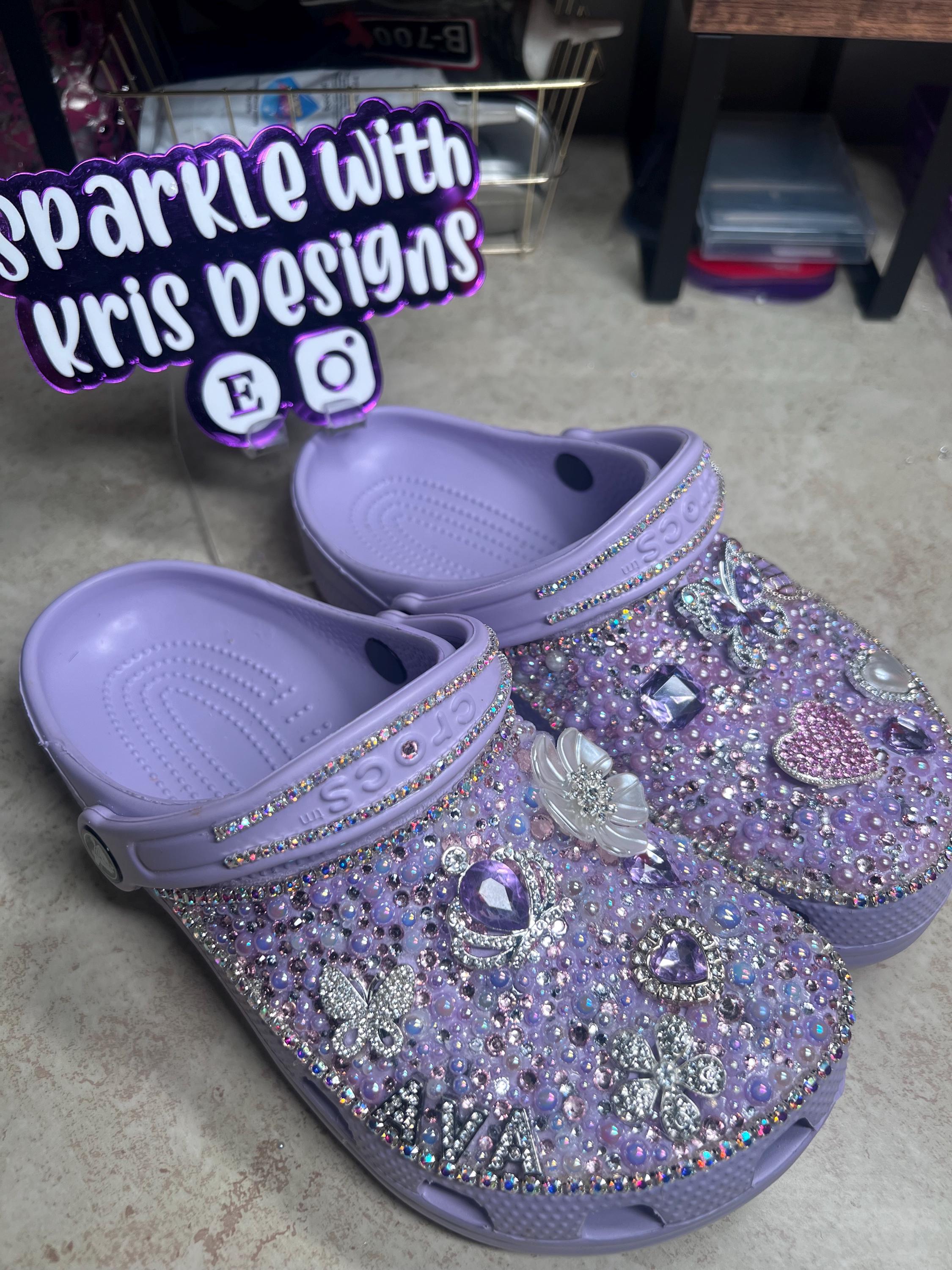 Custom Bling Clogs - Etsy