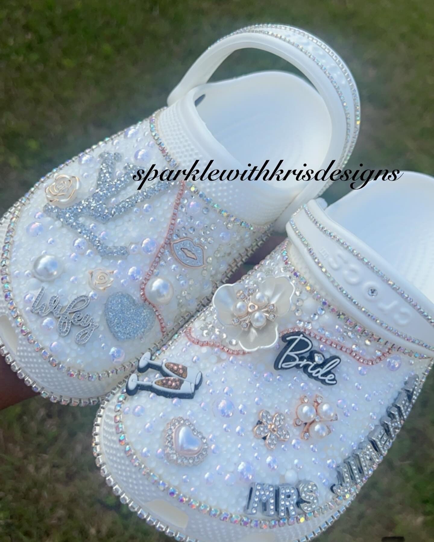 Bridal Crocs - Etsy