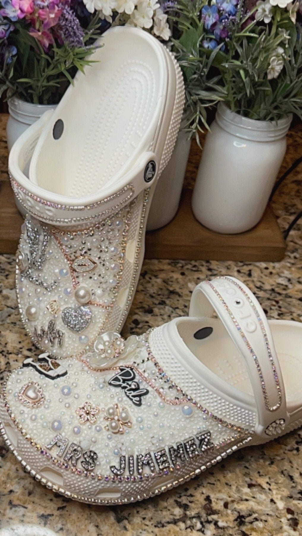 Bridal Crocs - Etsy