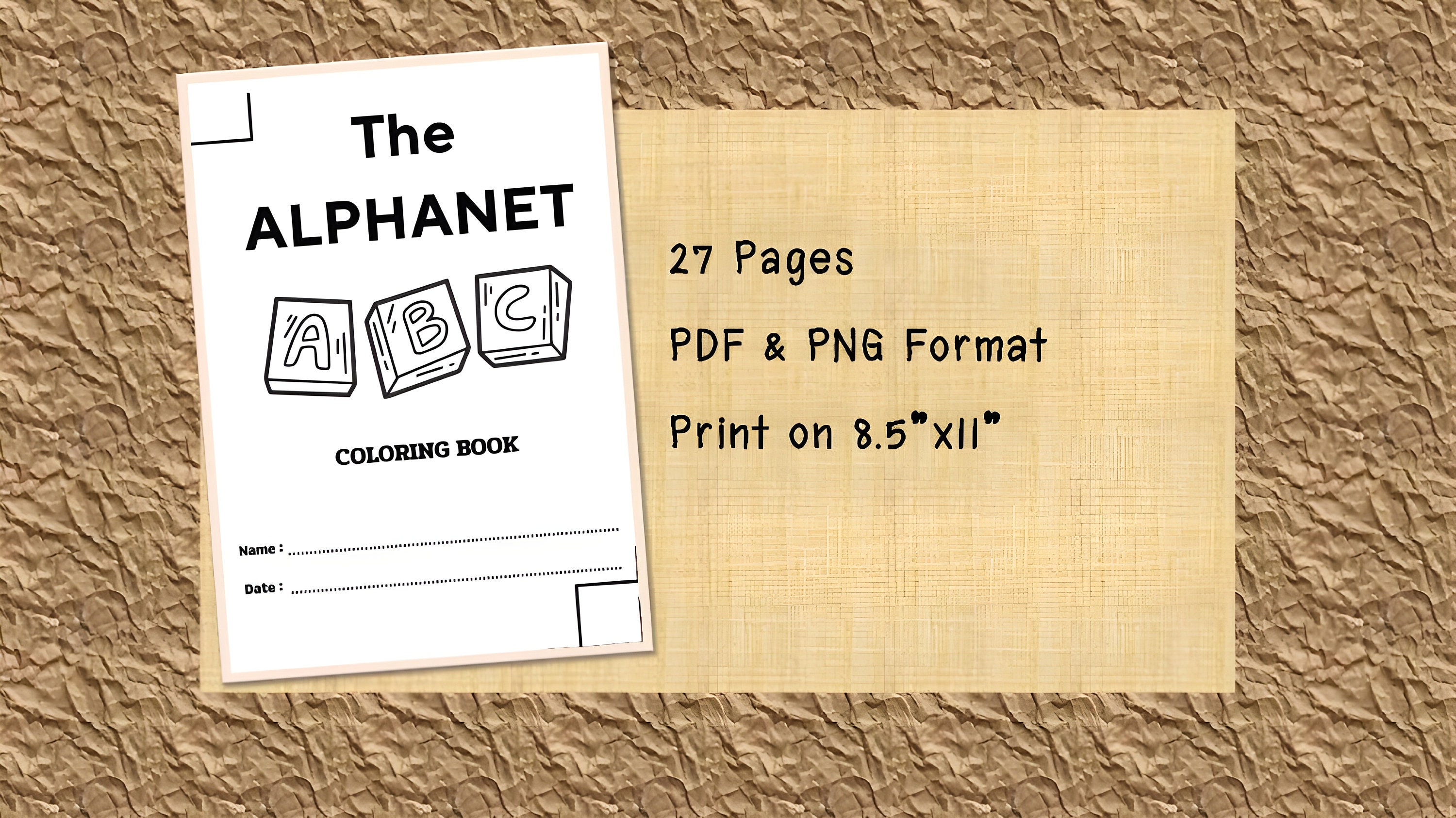 26 Printable Alphabet Coloring Pages for Preschool, Kindergarten Kids ...