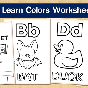 26 Printable Alphabet Coloring Pages for Preschool, Kindergarten Kids ...