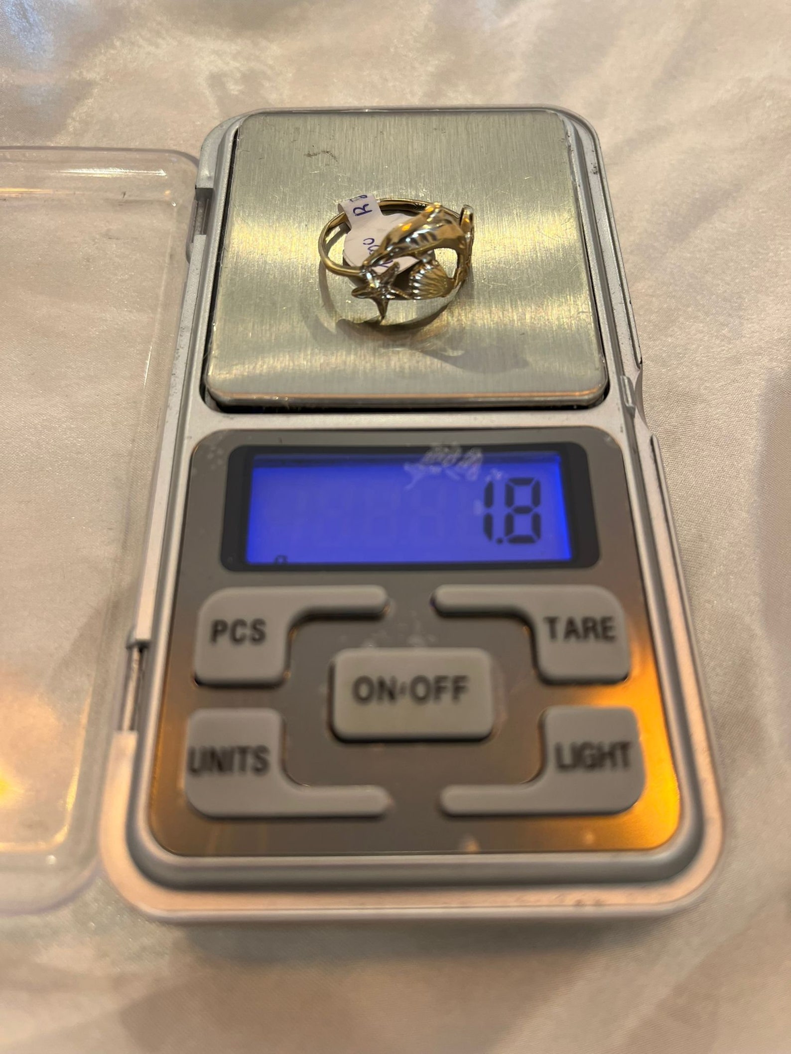 Stunning Vintage 10K Gold Dolphin Ring, Vintage 10k Ring, Fine Jewelry ...