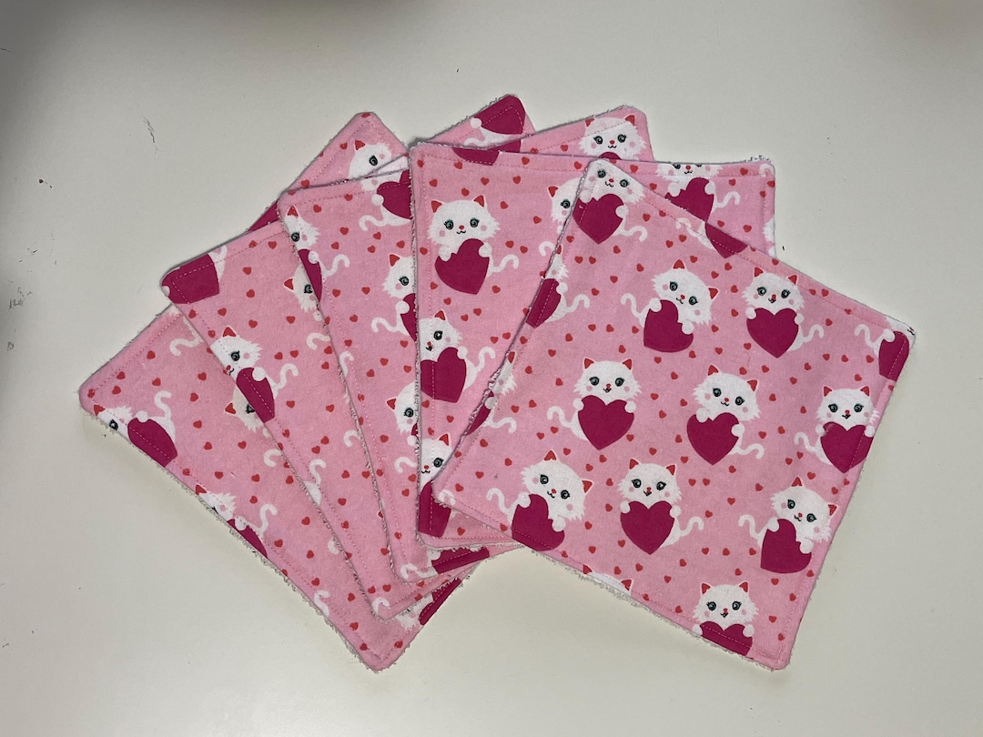 Reusable Wash Cloths Flannel Wash Cloths / Wipes, Flannel and Terry ...